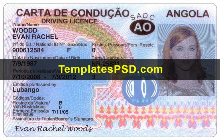 Drivers License - Templates PSD